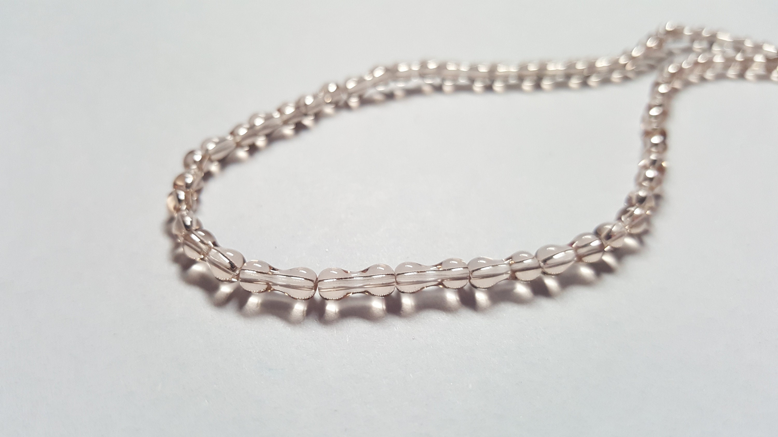 8mm Bone Beads Bone Shaped Beads Glass Bone Beads Glass - Etsy Canada