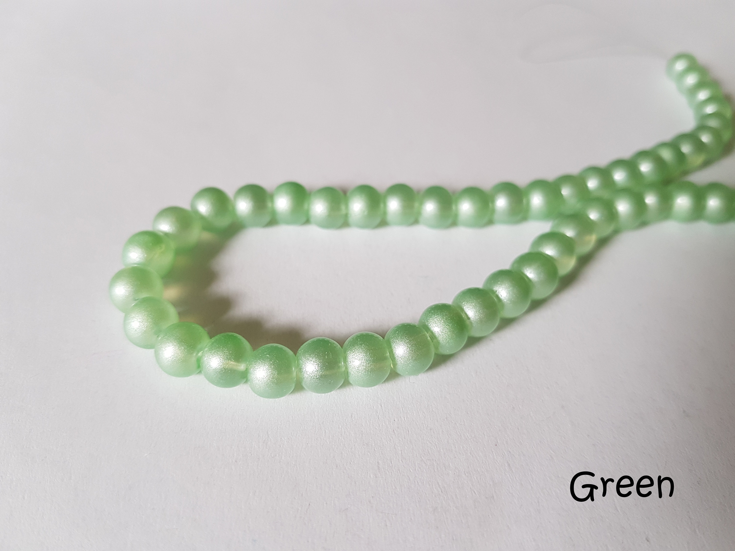 6mm Pastel Beads Pastel Beads Pastel Glass Beads Glass - Etsy Singapore