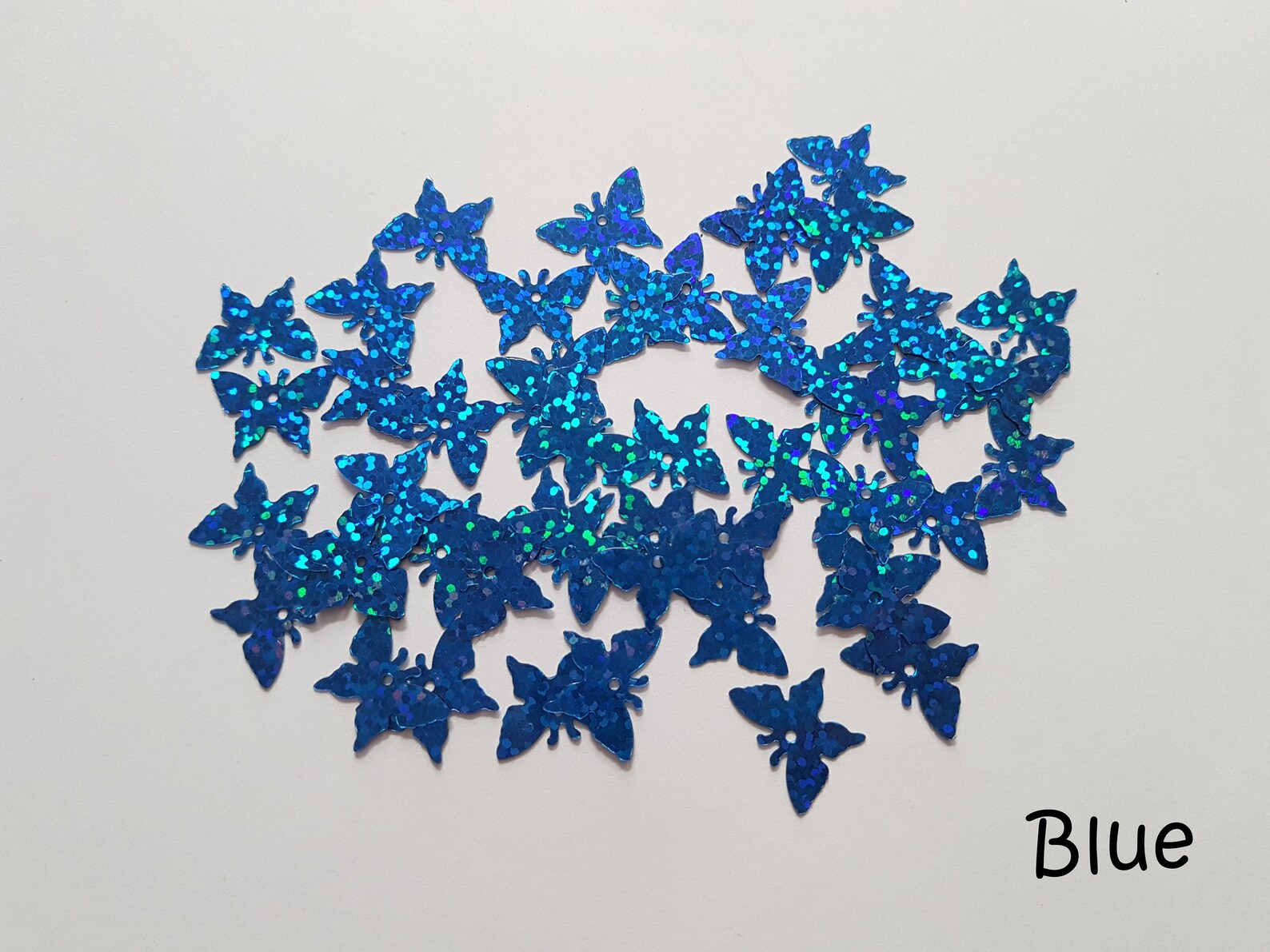 17mm Butterfly Sequins Butterfly Sequins Holographic - Etsy