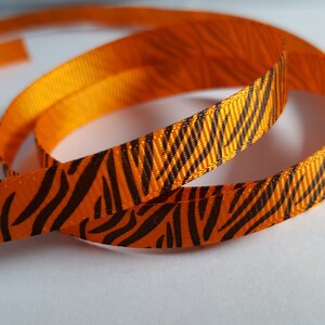 Zebra Print Ribbon, Zebra Ribbon, Animal Print Ribbon, Printed Ribbon ...