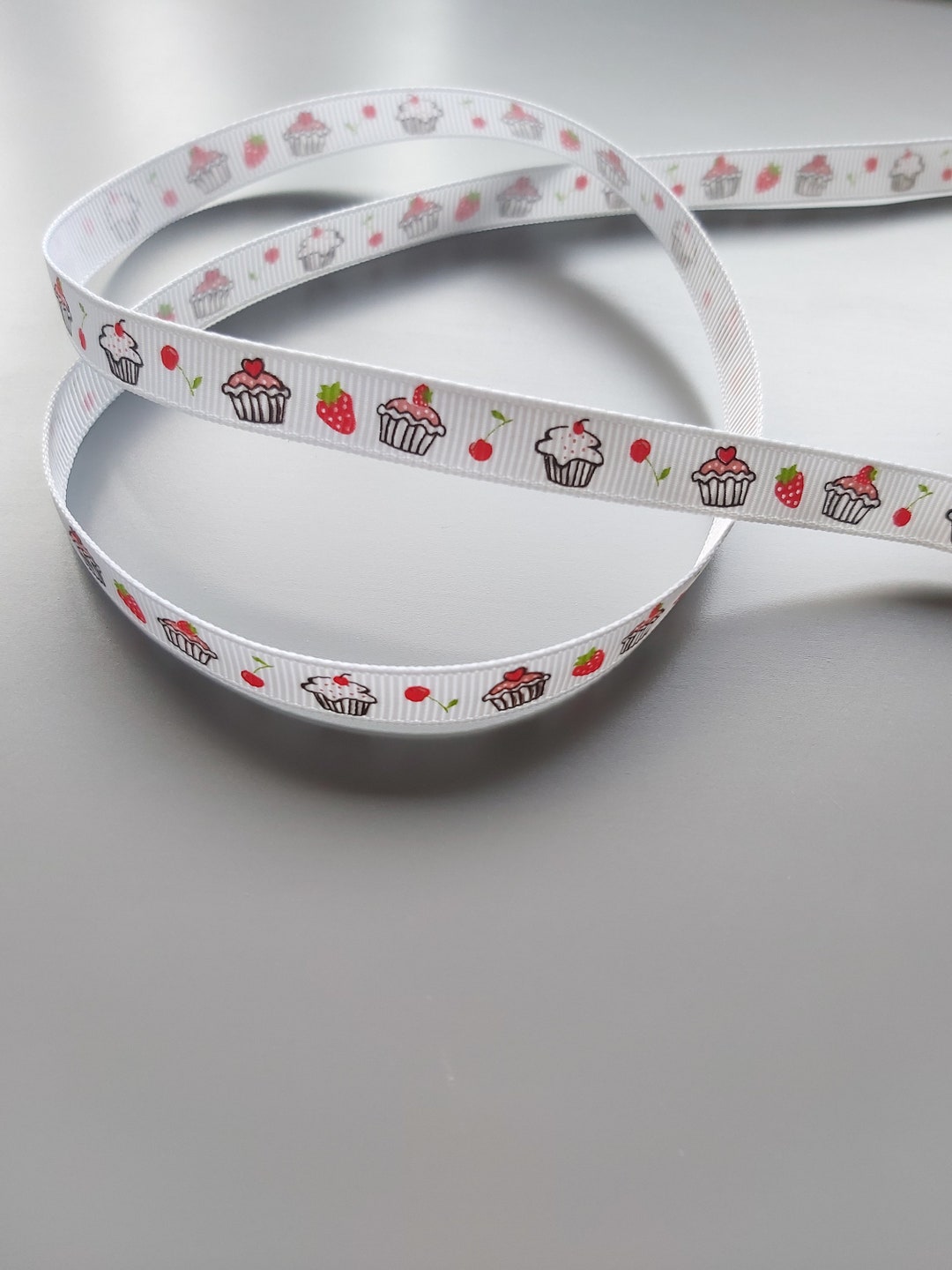 9mm Cupcake Ribbon, Cupcake Ribbon, Cake Ribbon, Grosgrain, Grosgrain ...