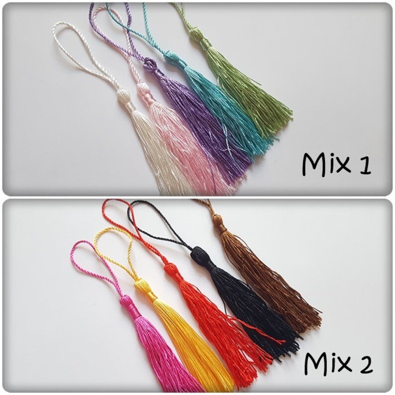 13.5cm Tassels Tassels Craft Tassels Mini Tassels Tassels - Etsy