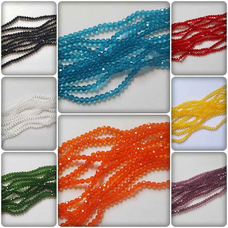 Faceted Beads - Etsy