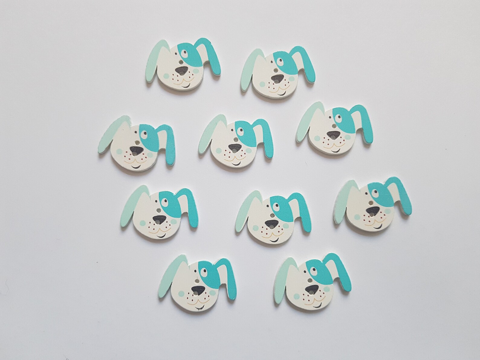 Botones para perros de madera de 33 mm - Etsy España
