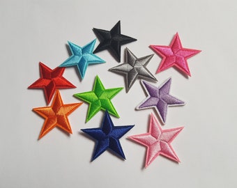 Nativity Star Embroidered Iron on Patch Applique Fully Embroidered ...