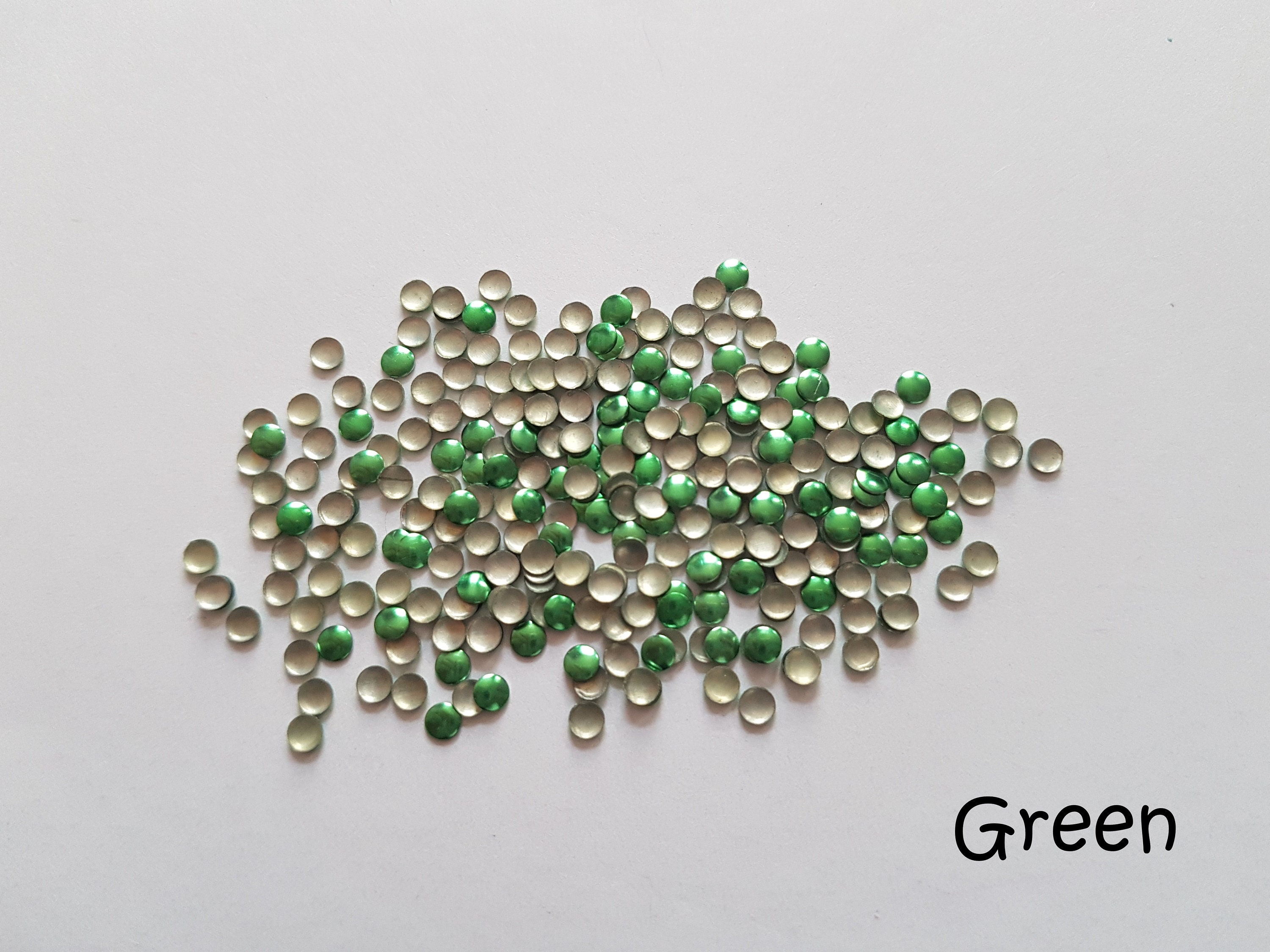 3mm Round Studs Round Studs Metal Studs Nail Art Studs | Etsy