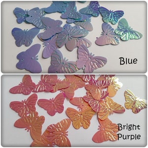 32mm Butterfly Sequins, Butterfly Sequins AB Plated Sequins, Sequins ...
