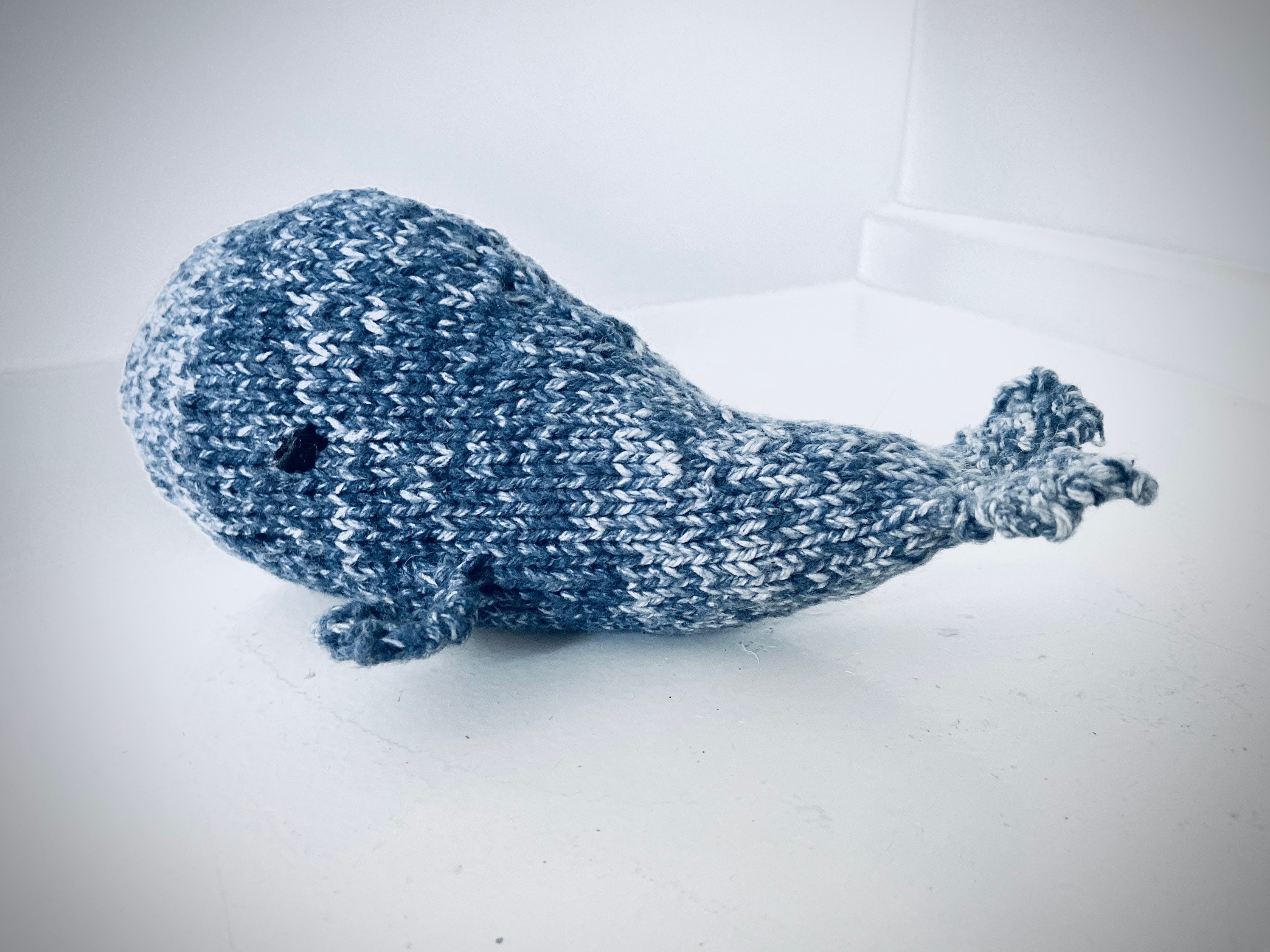 Whale Knitting Pattern: DIY Stuffed Animal (PDF Download) - Etsy