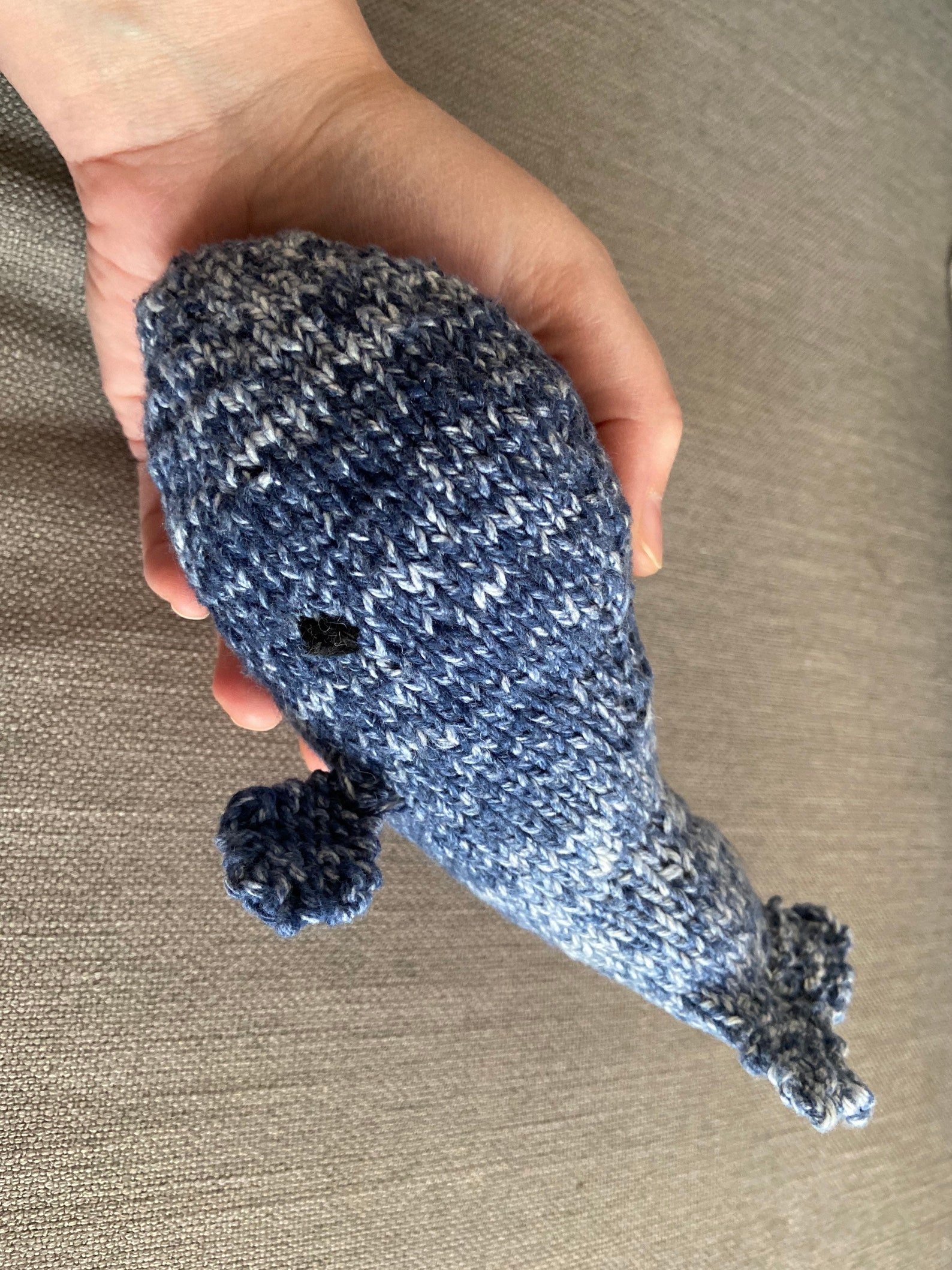 Whale Knitting Pattern: DIY Stuffed Animal (PDF Download) - Etsy