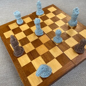 Chess Set Knitting Pattern, Chess Pieces Pattern Download, Plush Toys ...