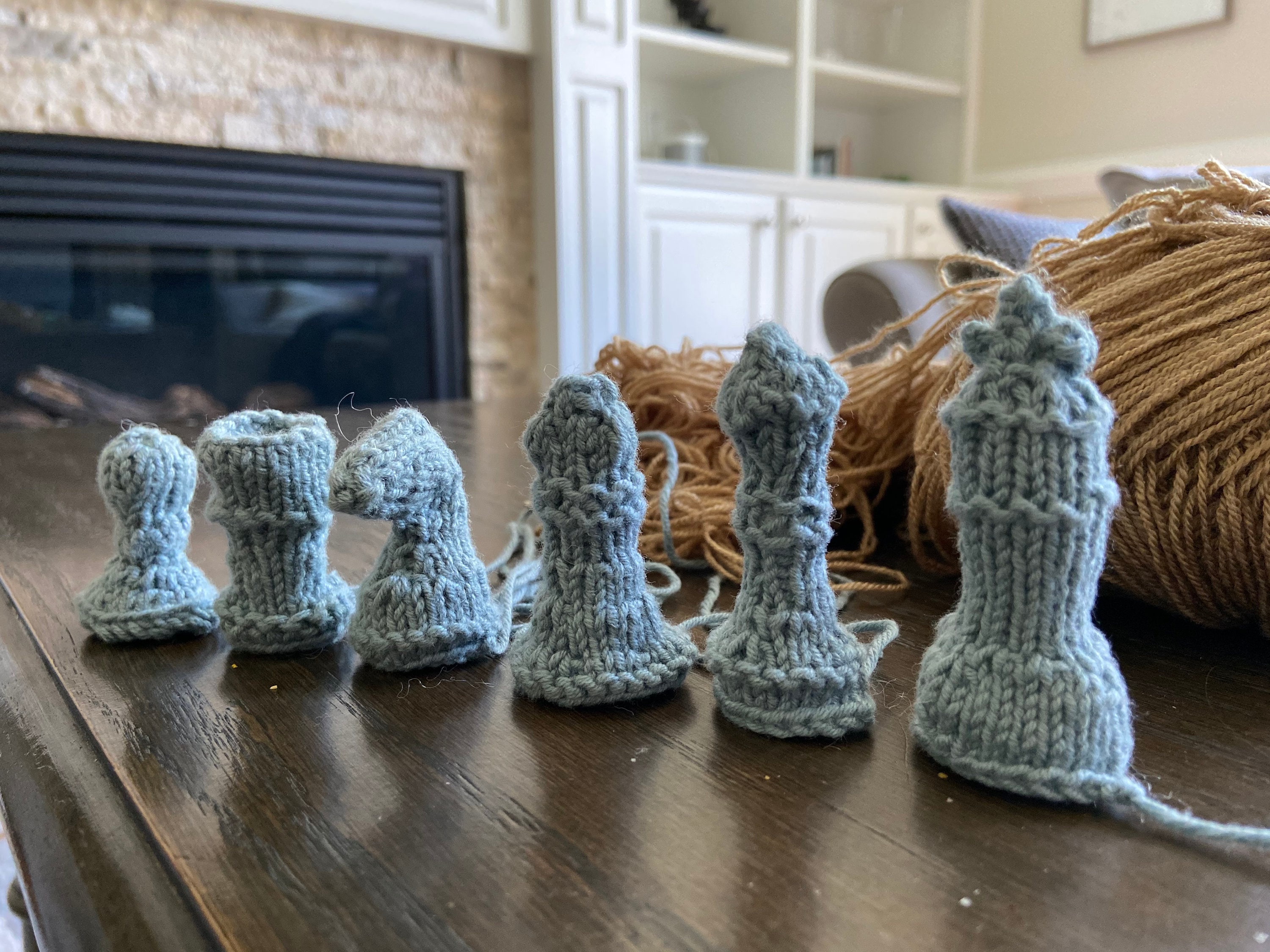 Chess Set Knitting Pattern: Plush Toy Chess Pieces (PDF Download) - Etsy