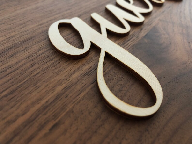 Be Our Guest Laser Cut Letters Only Be Our Guest Wording - Etsy