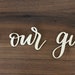 Be Our Guest Laser Cut Letters Only Be Our Guest Wording Be Our Guest ...