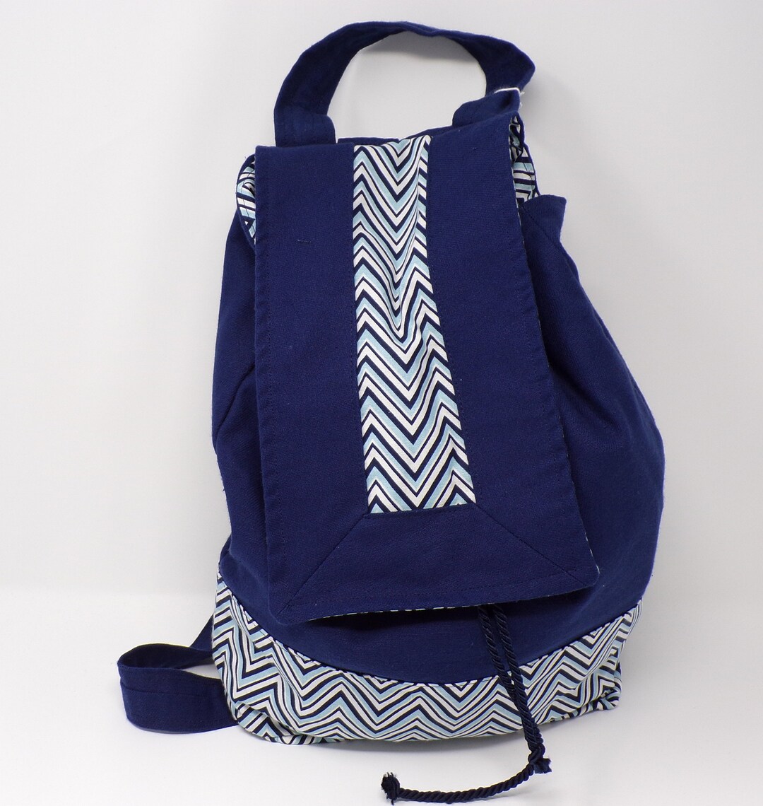 Drawstring Bookbag, Denim Bookbag/backpack - - Etsy