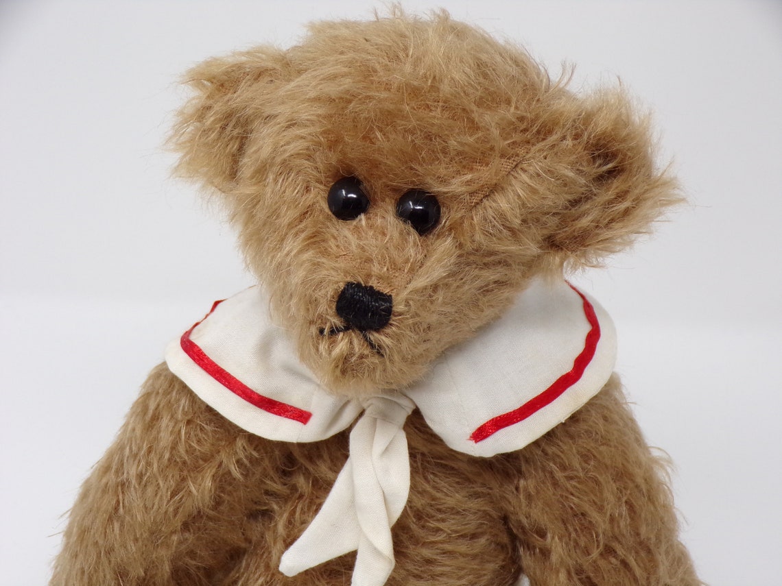 Handmade Collectible Mohair Teddy Bear Murphy the Sailor 12 | Etsy