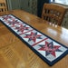 Patriotic Table Runner North Star Table Runner 54 - Etsy