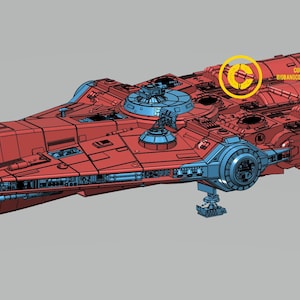 YT Freighter Concept (stl. Files for 3d Printing) - Etsy