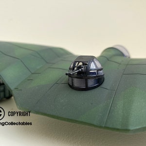 BV-38 Flying Wing From Raiders of the Lost Ark (3d Files) - Etsy