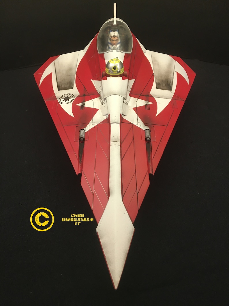 Delta 7 Aethersprite Ahsoka Version 1/12 stl. Files for 3d - Etsy