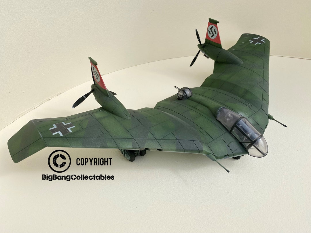 BV-38 Flying Wing From Raiders of the Lost Ark (3d Files) - Etsy
