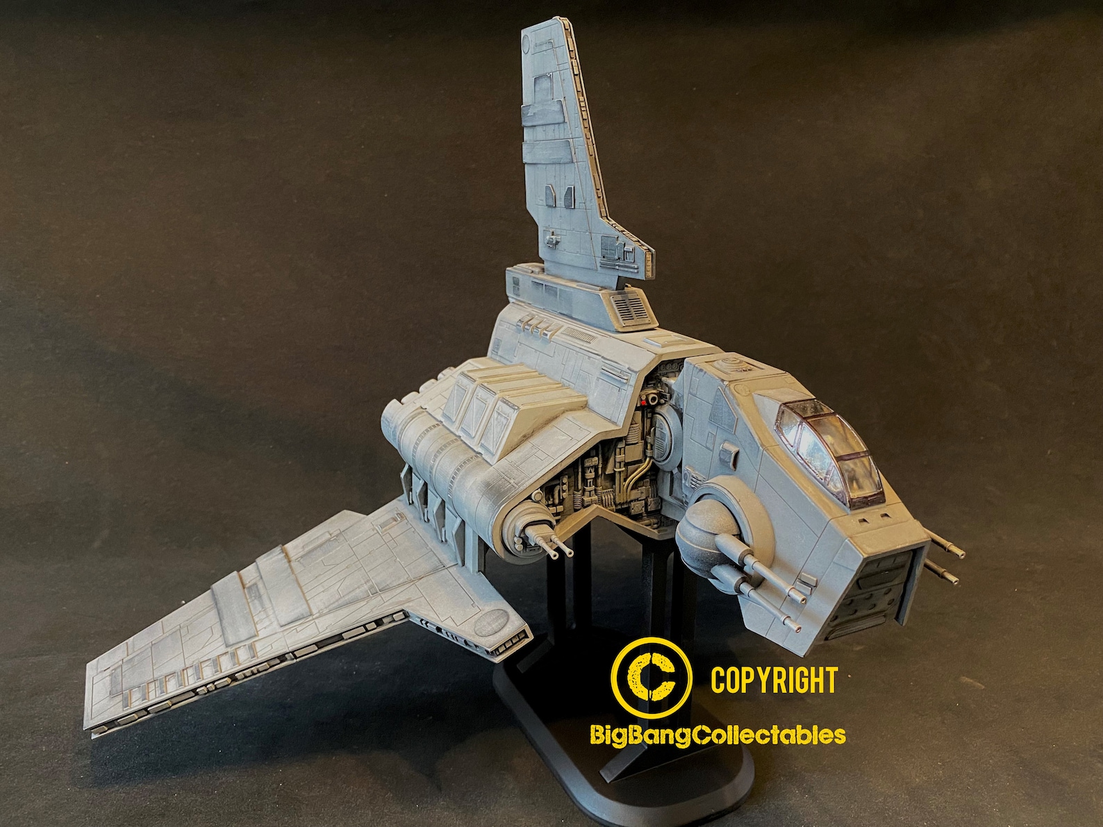 Nu/rho Class Attack Shuttle (.stl Files for 3d Printing) - Etsy