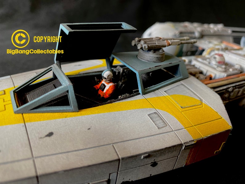 Y Wing (.stl Files for 3d Printing) - Etsy