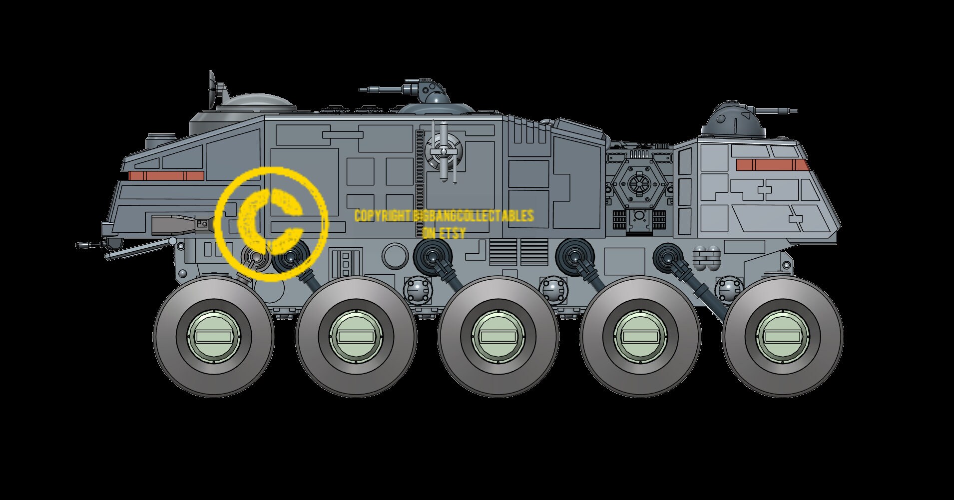 Star Wars Juggernaut Havw A6. 3d Printable Files - Etsy Israel