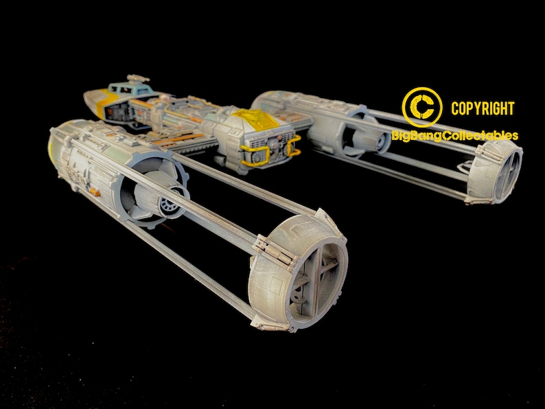 Y Wing (.stl Files for 3d Printing) - Etsy