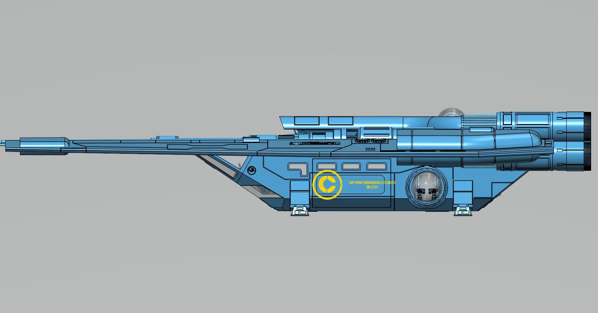 U Wing Concept Dropship stl. Files for 3d Print | Etsy