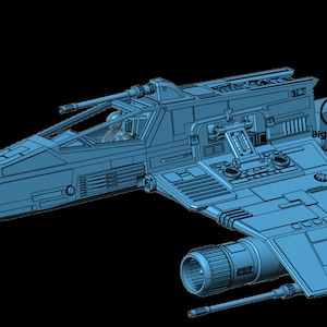 E Wing Fighter (.stl Files for 3d Printing) - Etsy