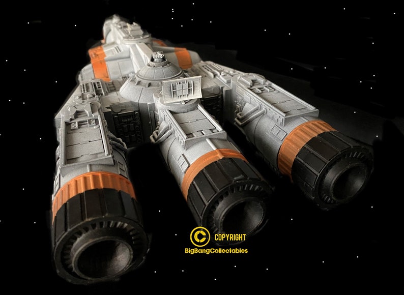 Correlian Gunship (.stl Files for 3d Printing) - Etsy