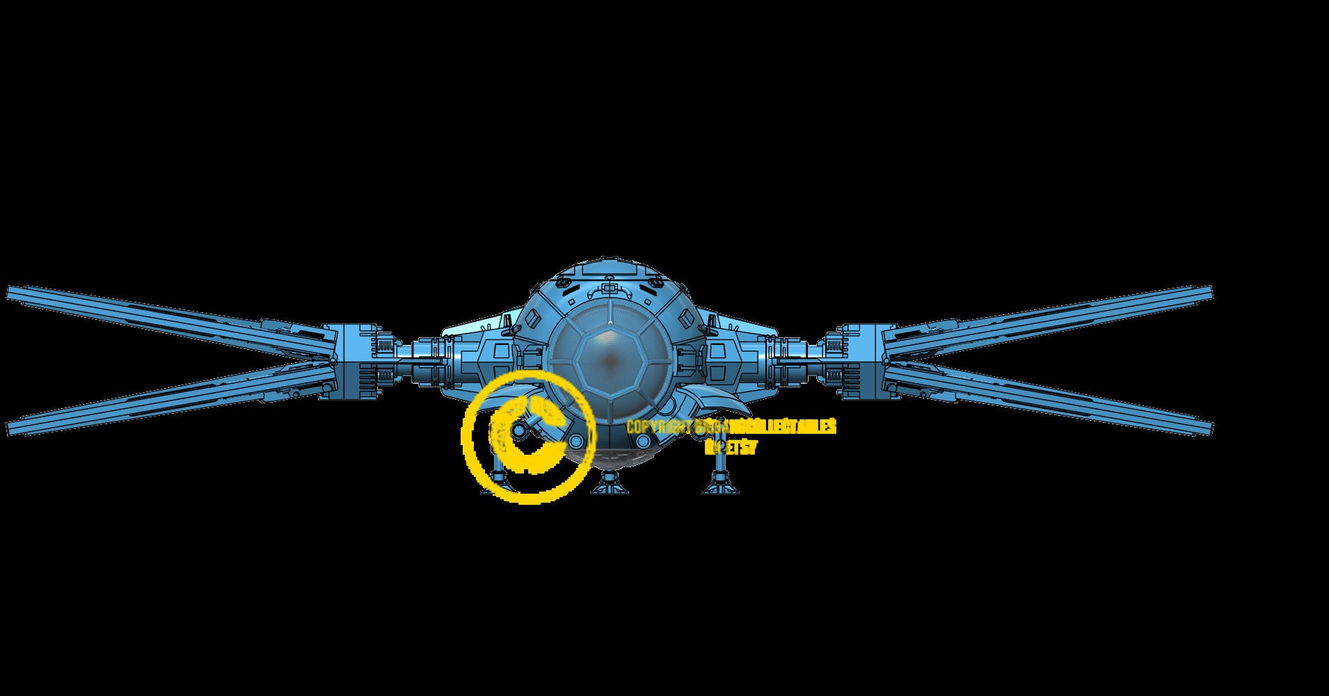 OUTLAND TIE FIGHTER 3D Printable stl Files - Etsy UK