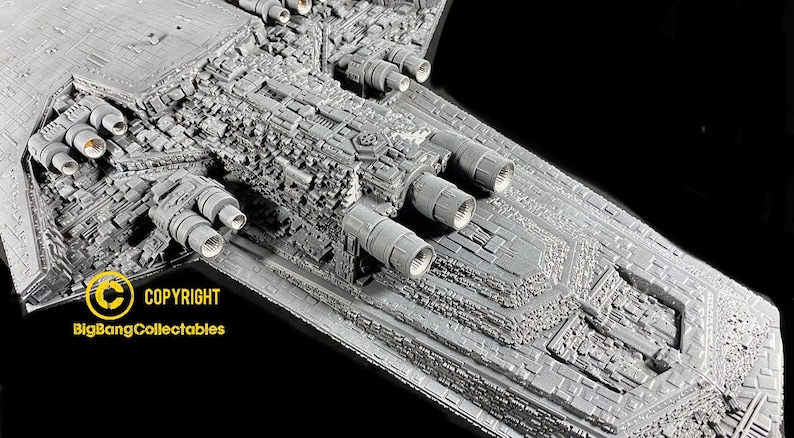Super Star Destroyer stl. Files for 3d Printing - Etsy