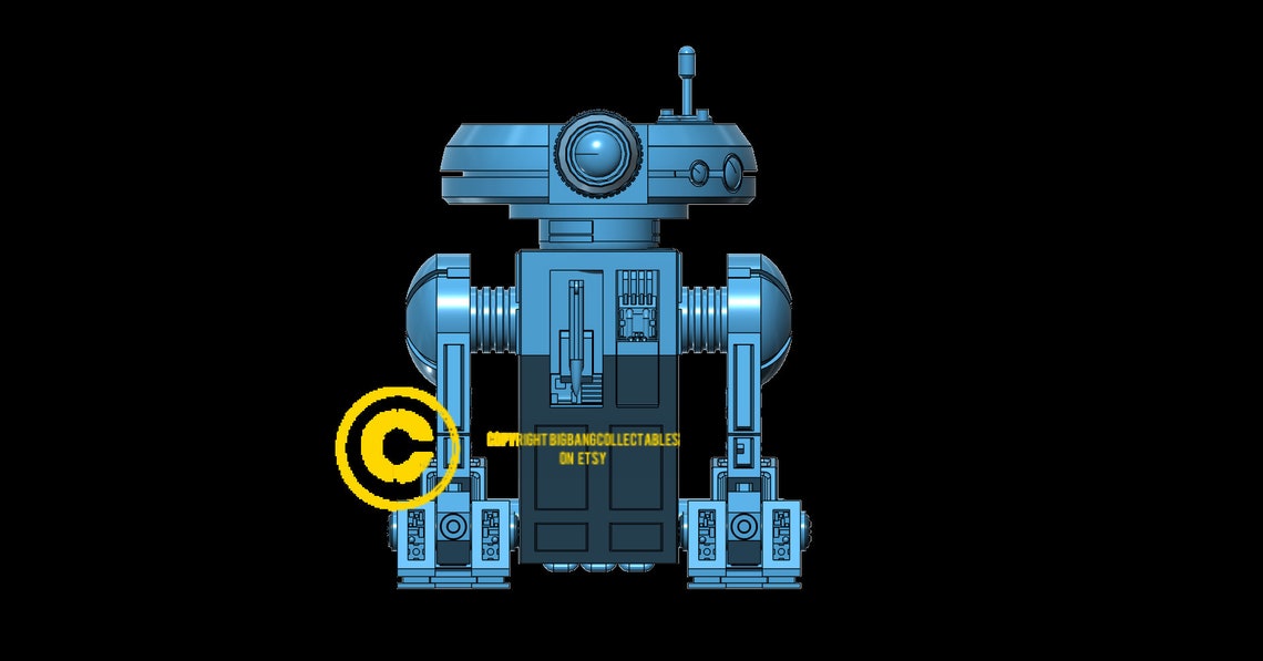 T3 M4 Utility Droid. Stl. Files for 3d Printing | Etsy