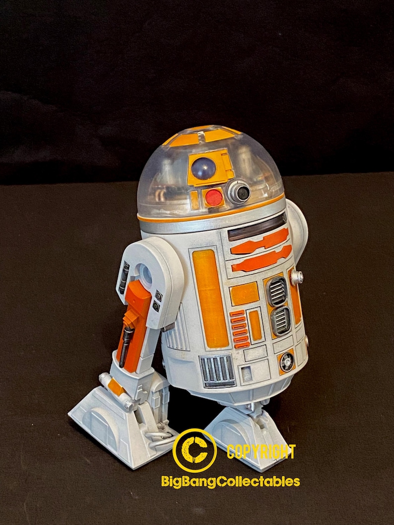 R Series Droid With Interchangeable Heads (digital Files) - Etsy