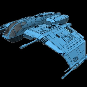 Cloakshape Fighter Concept (printable Files) - Etsy