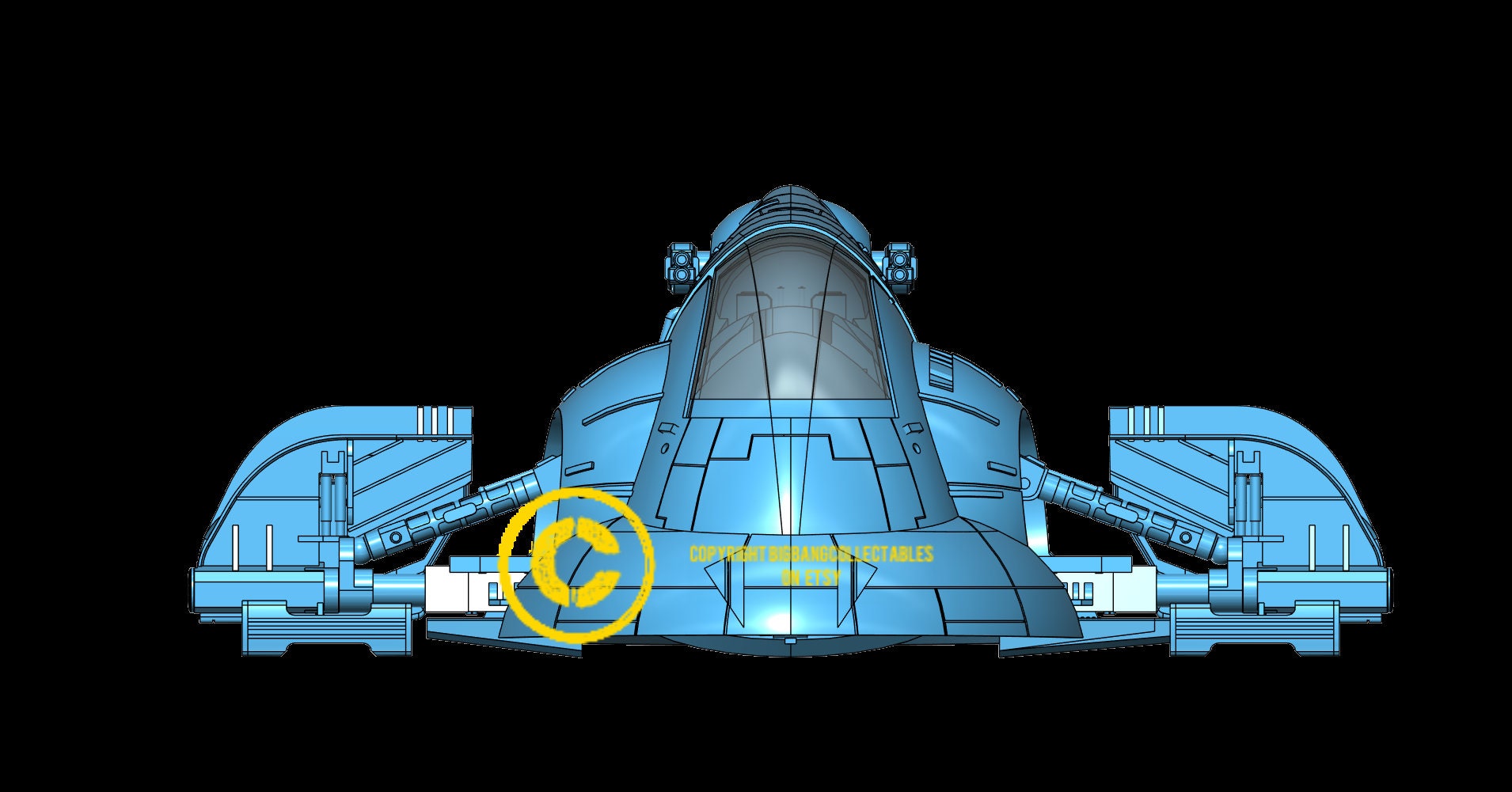 Slave 1 (firespray) Stl Files for 3d Printing - Etsy