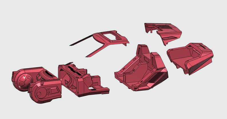K's Spinner From Blade Runner 2049 (stl. Files for 3d Printing) - Etsy