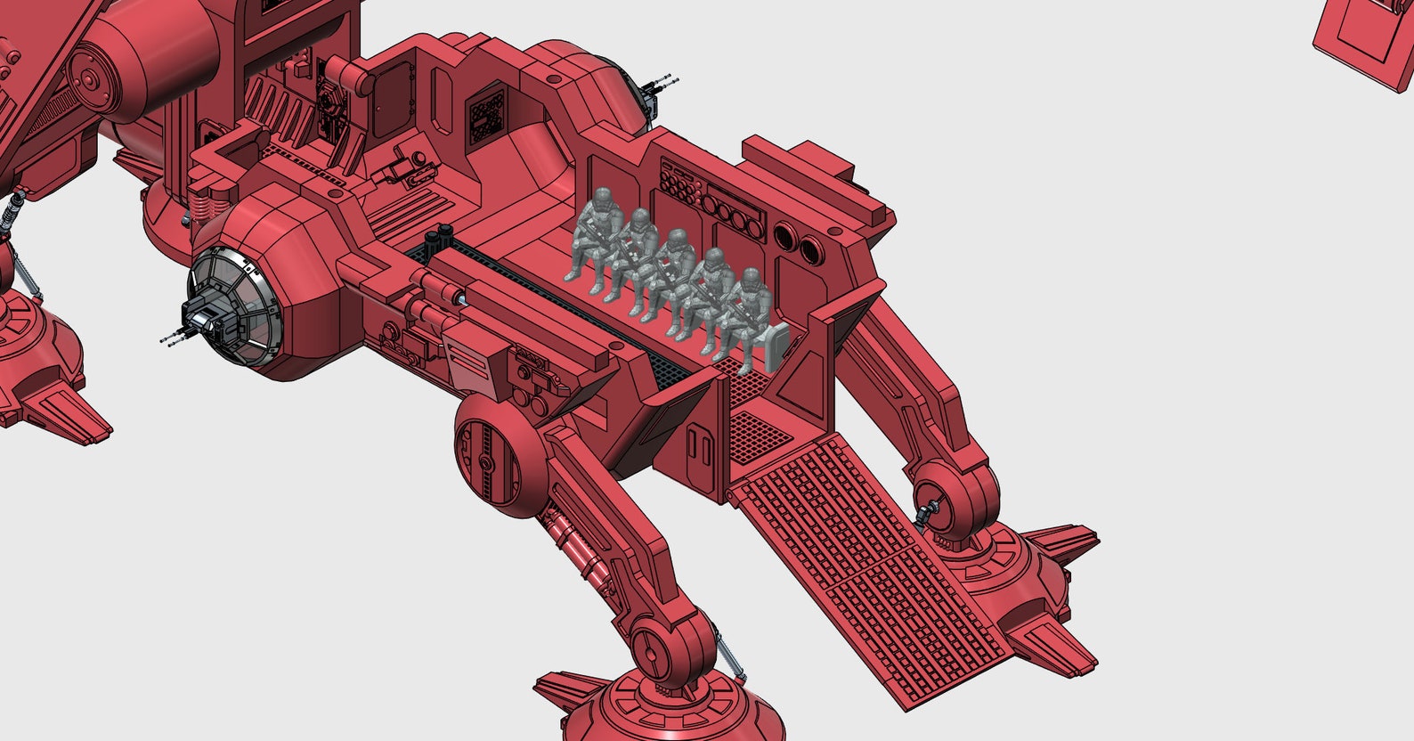 Manka Class Troop Transport stl Files for 3d Printing - Etsy