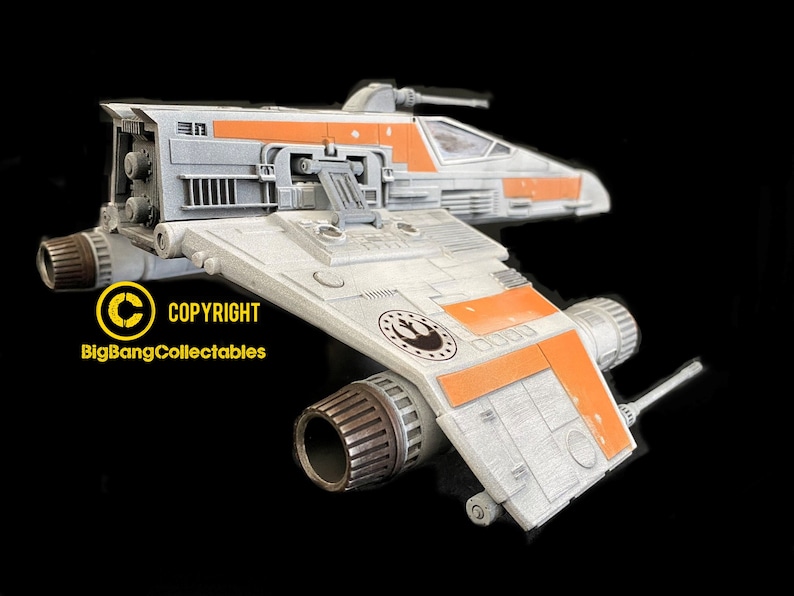 E Wing Fighter (.stl Files for 3d Printing) - Etsy