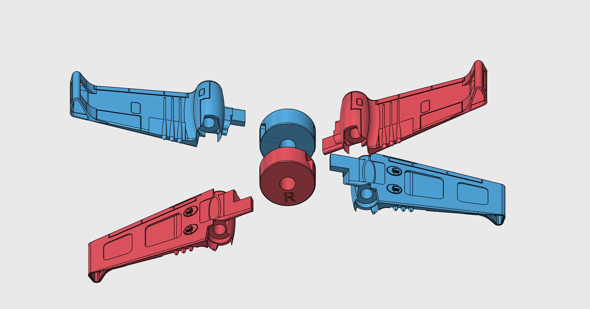X Wing Aero Concept stl. Files for 3D Printing - Etsy Canada