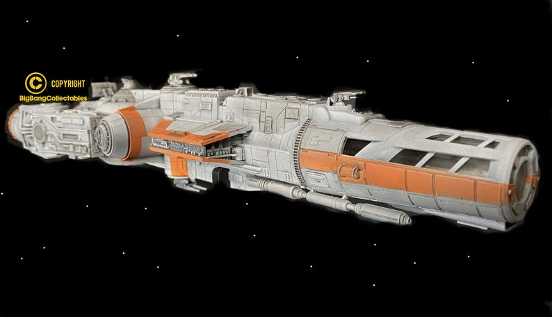Correlian Gunship (.stl Files for 3d Printing) - Etsy