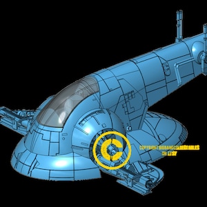 Slave 1 (firespray) Stl Files for 3d Printing - Etsy