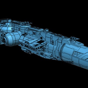 Correlian Gunship (.stl Files for 3d Printing) - Etsy