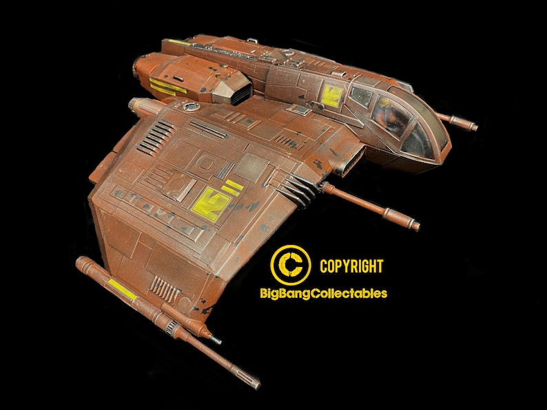 Cloakshape Fighter Concept (printable Files) - Etsy