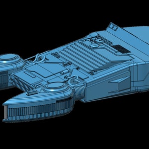 Blade Runner Spinner "lobster" Aerodyne (stl Files for 3d Printing) - Etsy