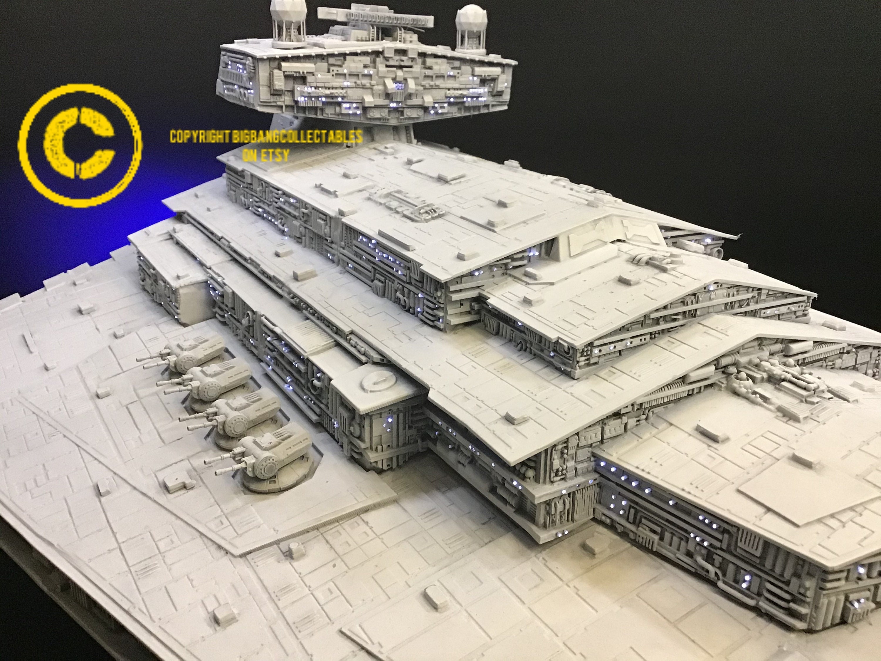 Star Destroyer (stl Files for 3d Printing) - Etsy Canada