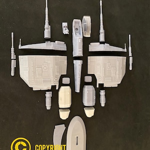 Cloakshape Fighter Concept (printable Files) - Etsy