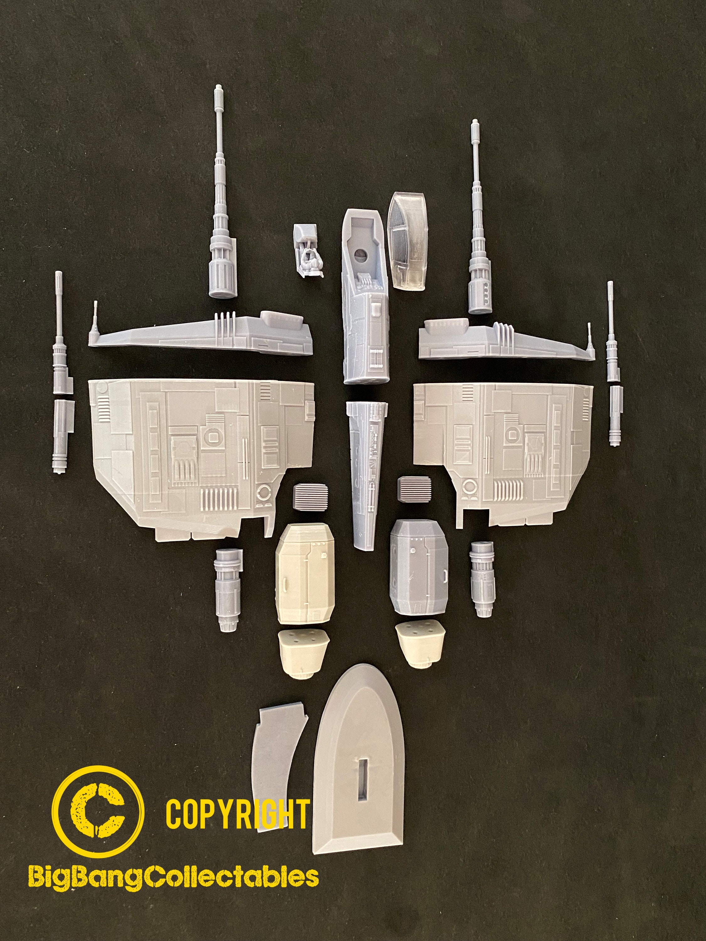 Cloakshape Fighter Concept (printable Files) - Etsy