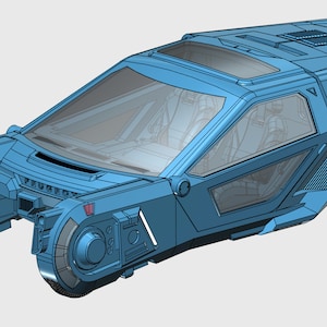 K's Spinner From Blade Runner 2049 (stl. Files for 3d Printing) - Etsy